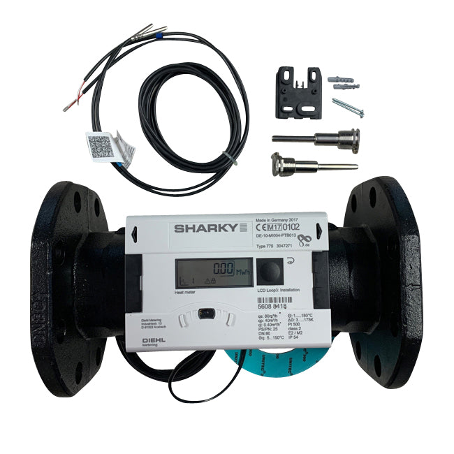 Sharky 775 Heat & Cooling Meter. DN80 qp 40.0m3/hr. Radio OMS ...