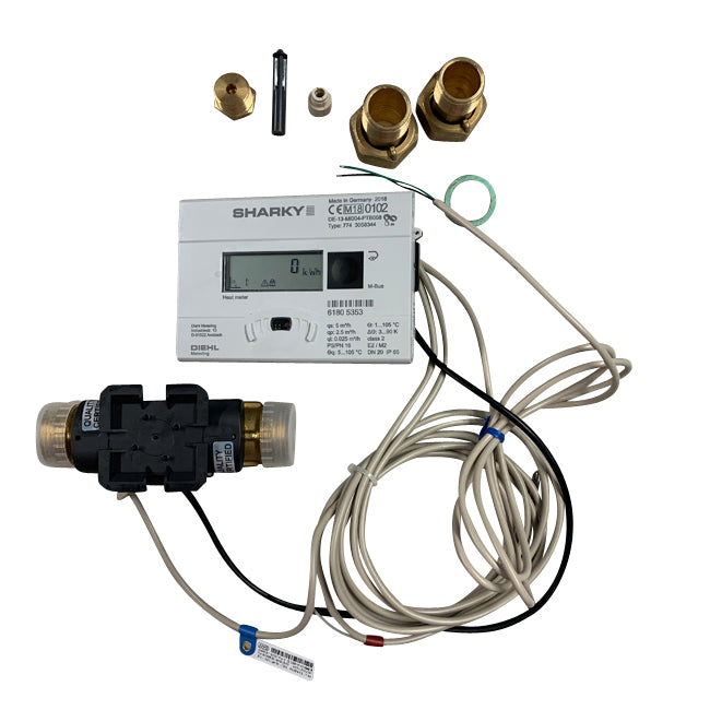 Sharky 774 Heat Meter. 3/4" BSP qp 2.5m3/hr. Mbus. – Stockshed® | the ...